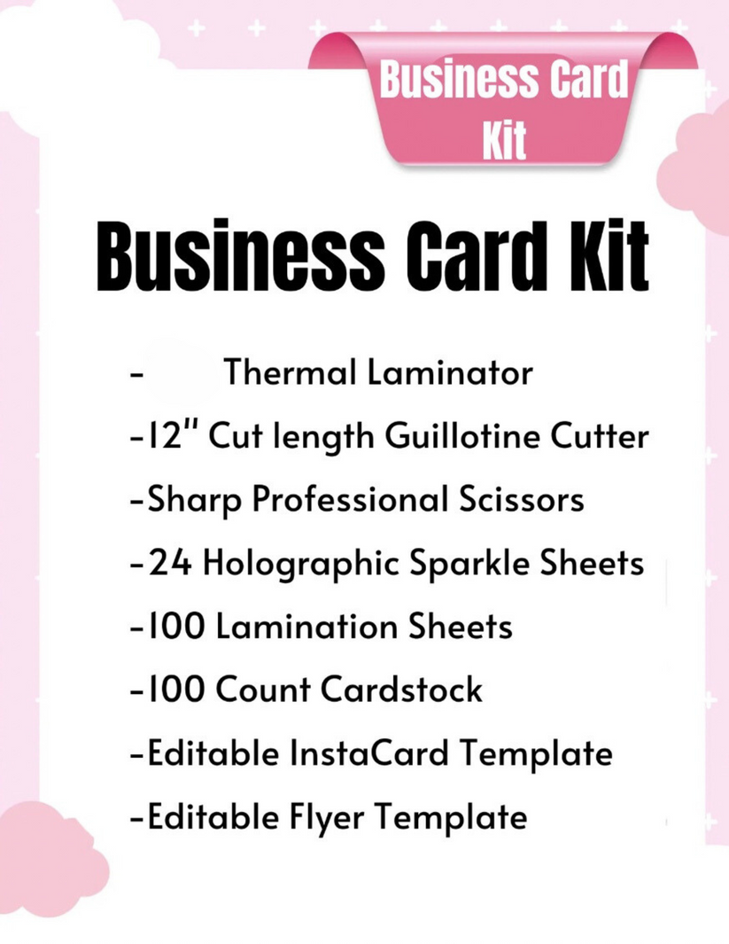 Business Card Starter Kit – CreationsbyCA