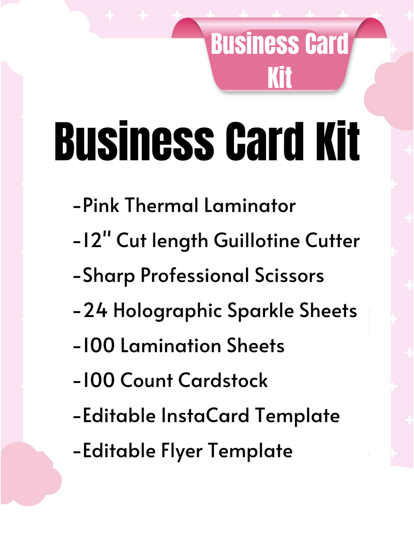 Business Card Starter Kit – CreationsbyCA